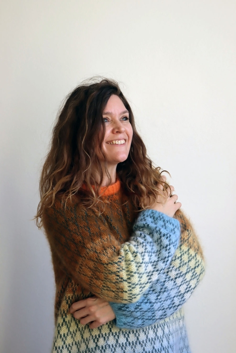 PAKKELISTE Spot Sweater inspireret af Danmarks vandrestier - Frie fodspor